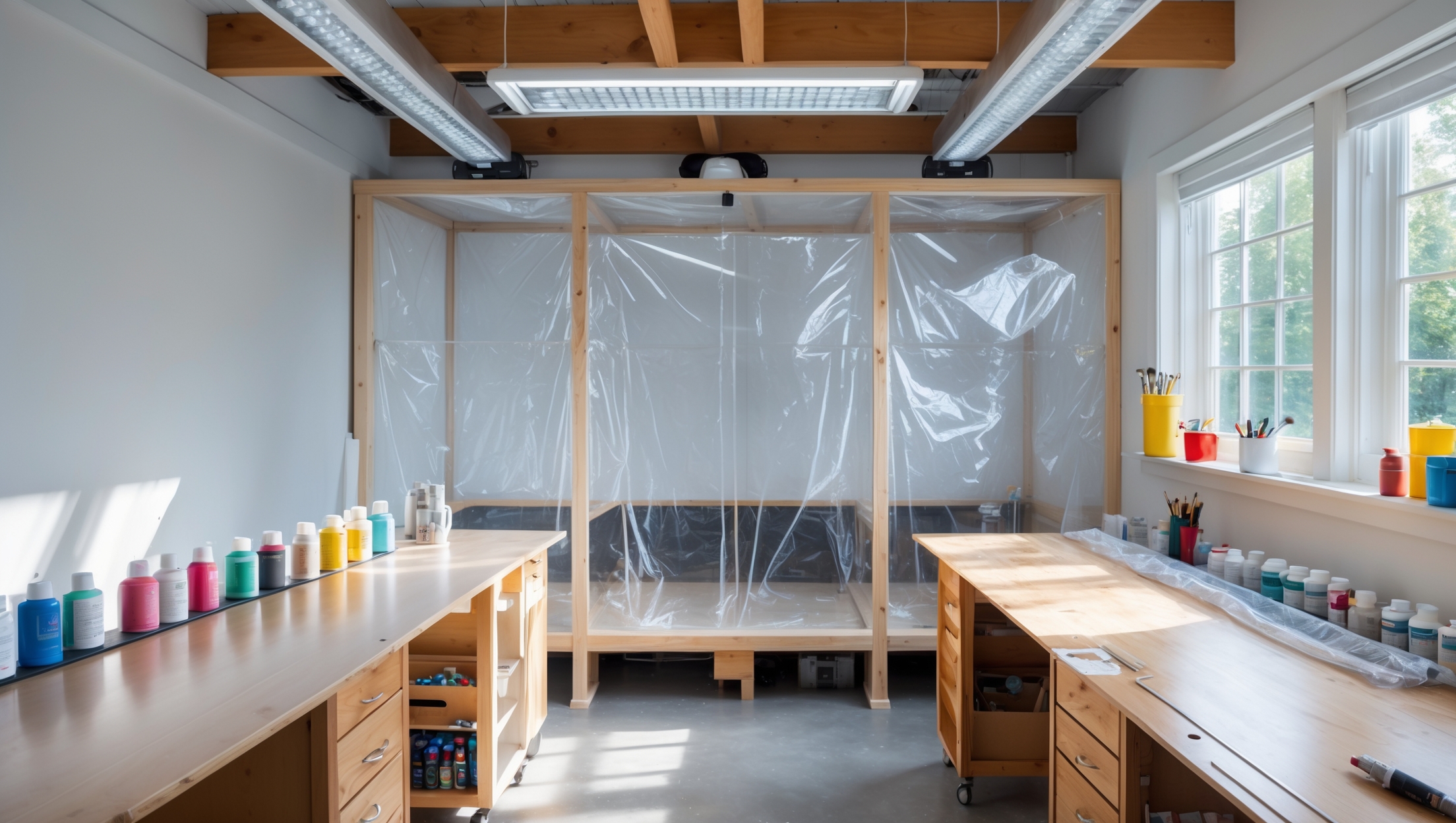 DIY Paint Booth for Craft Studios: Safe, Efficient Setup Guide