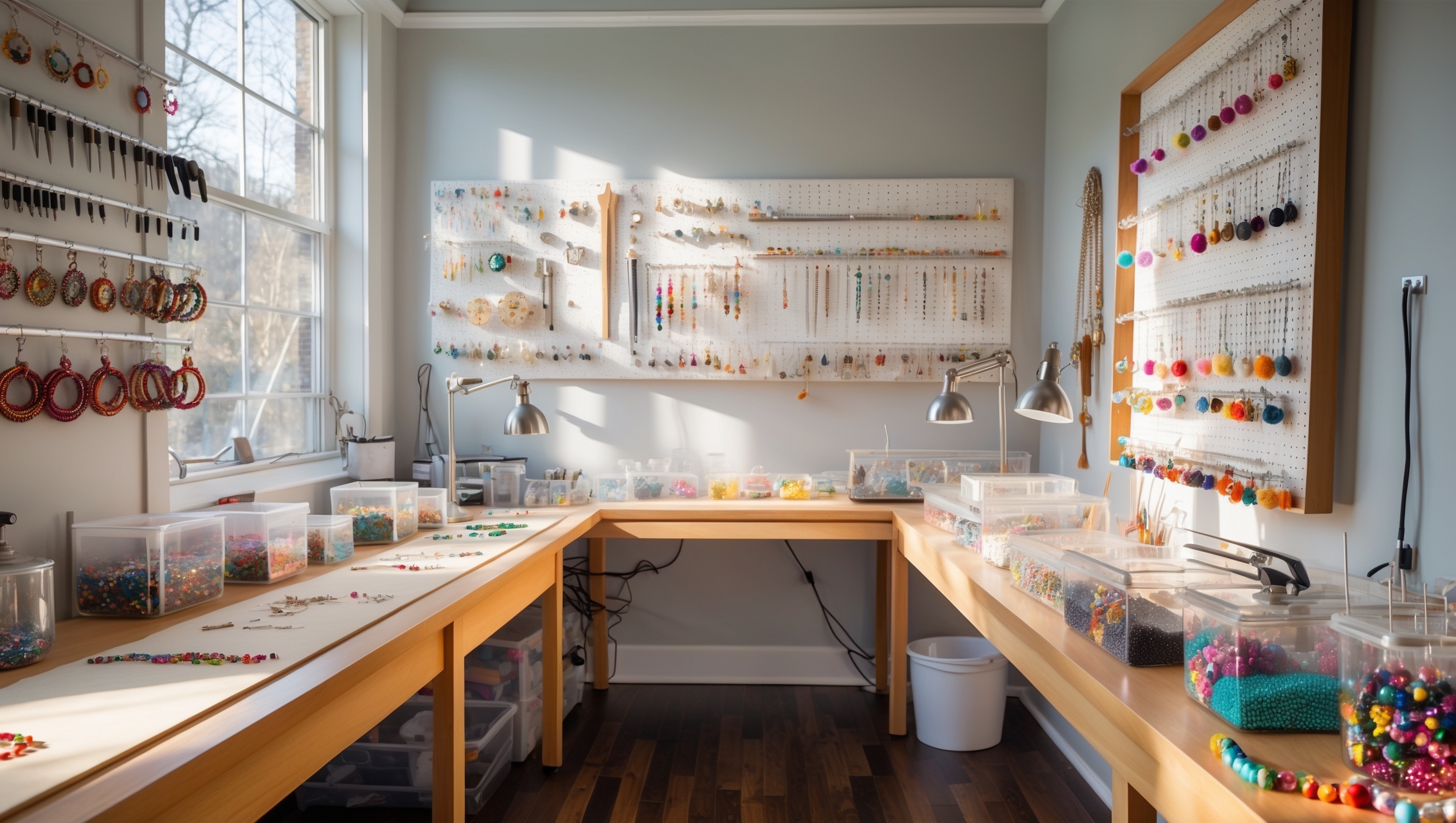 Setting Up a DIY Jewelry Craft Studio: Tools, Storage & Safety