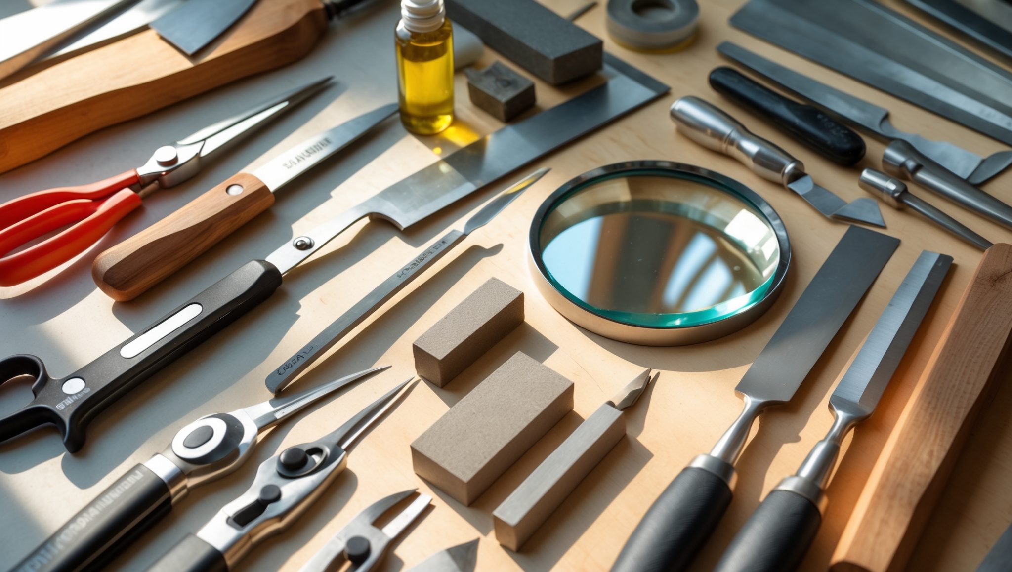 DIY Craft Studio Tool Sharpening: Precision & Longevity