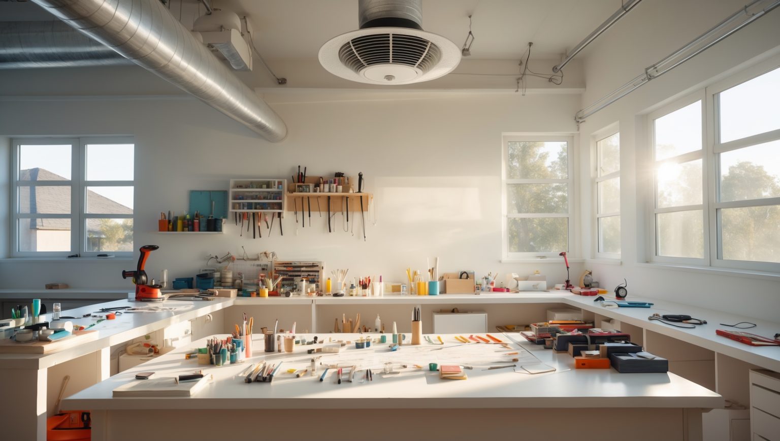 DIY Craft Studio: Step-by-Step Ventilation Setup
