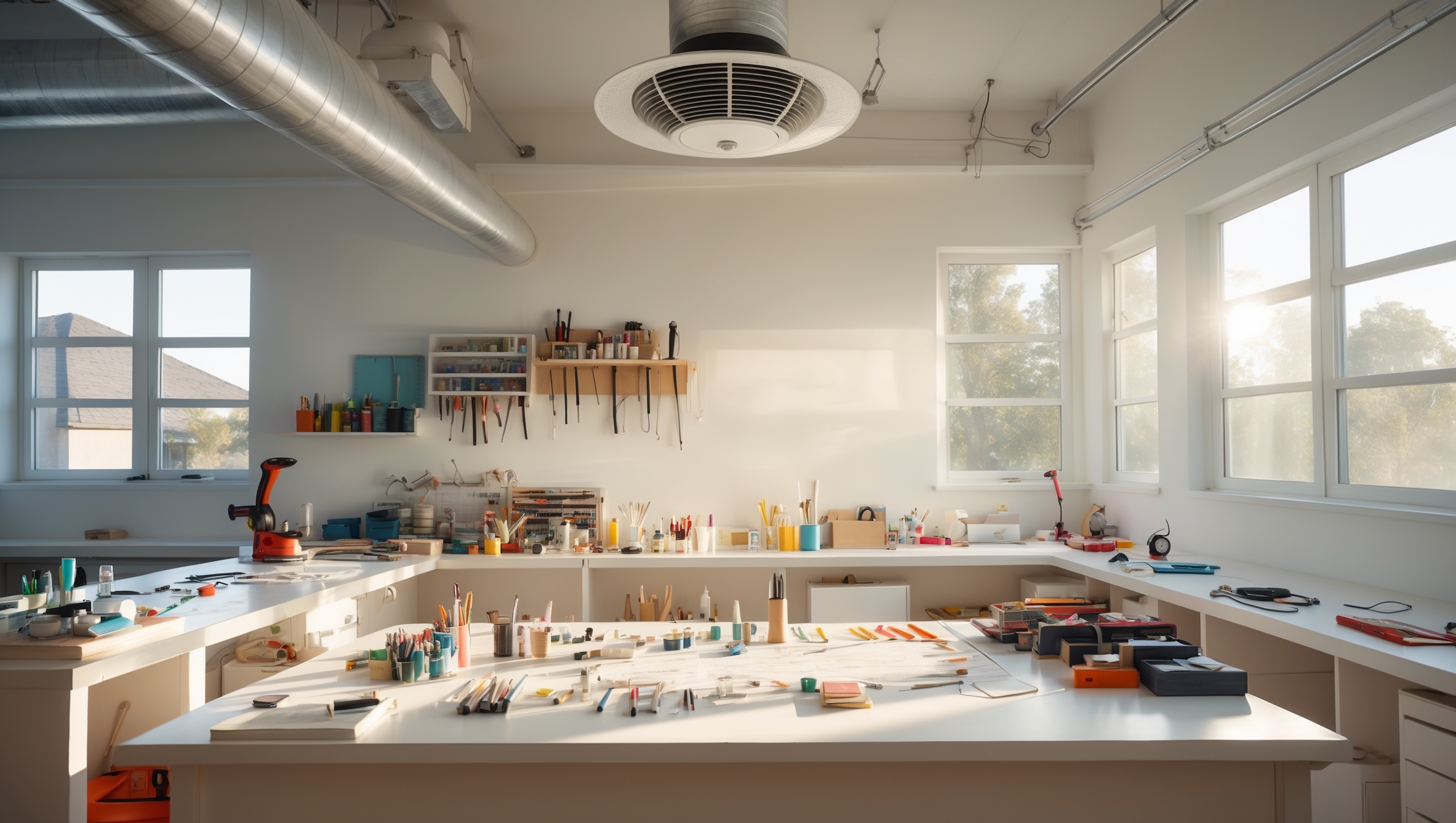 DIY Craft Studio: Step-by-Step Ventilation Setup